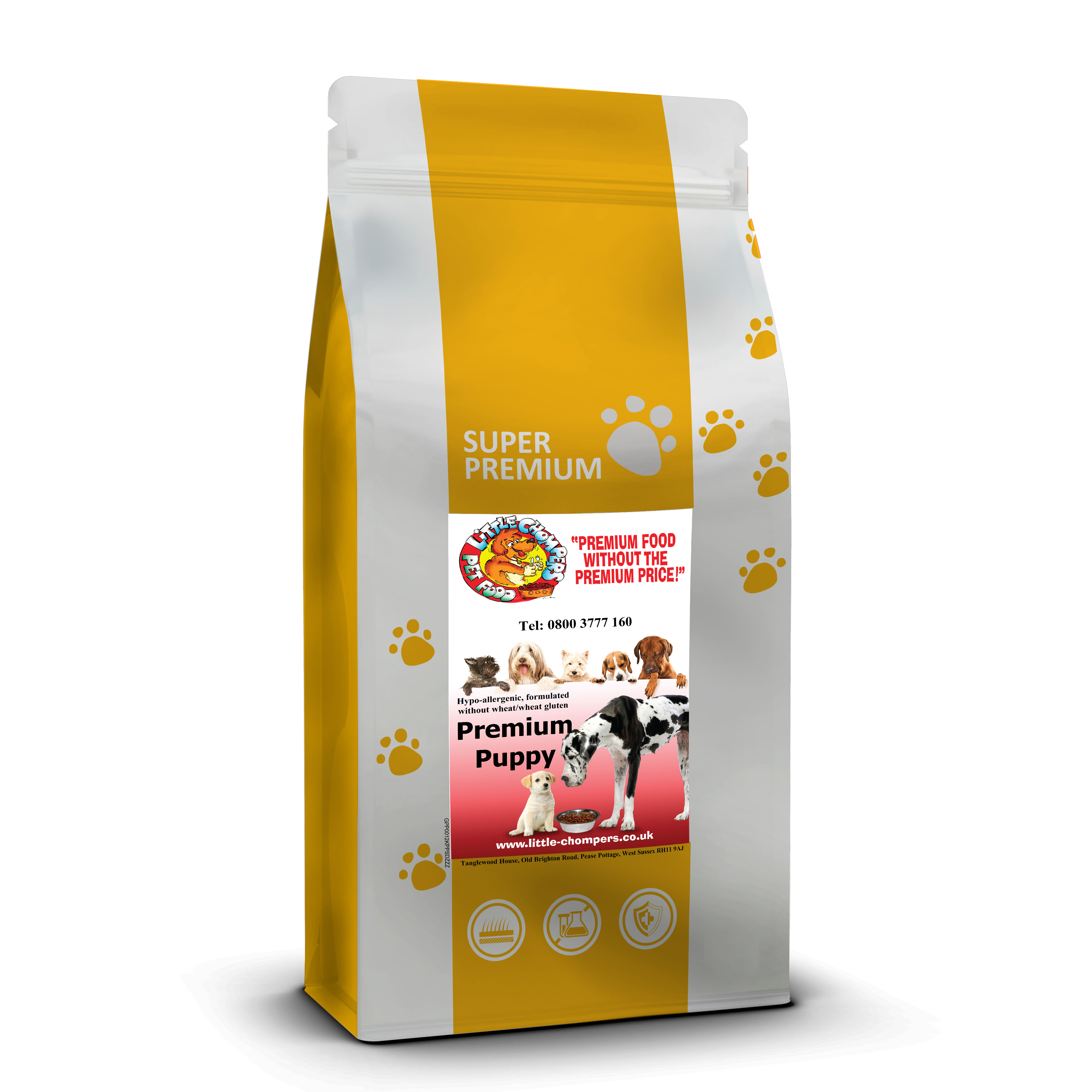 Chicken and Rice Puppy Food | Super Premium | 12kg